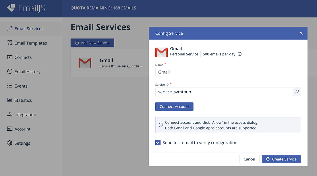 How to Setup Emailjs. Have you ever wanted to make your… | by Jeffrey ...