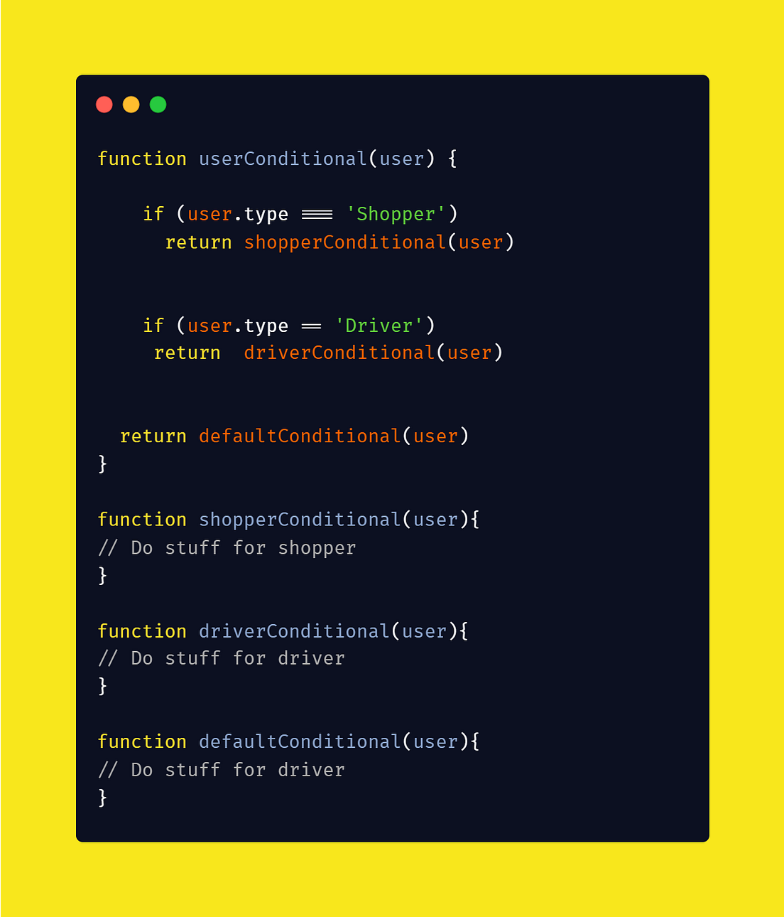 How to refactor if-statements to be more readable and maintainable | JavaScript in Plain English