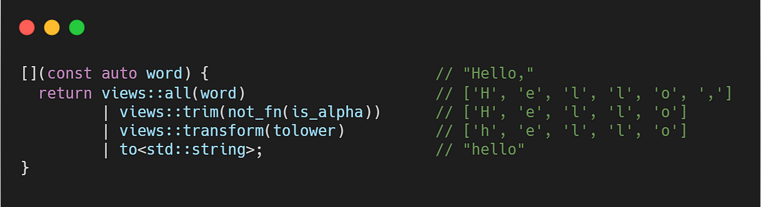 A Little Bit Of Code [c 20 Ranges] By Vanand Gasparyan Itnext