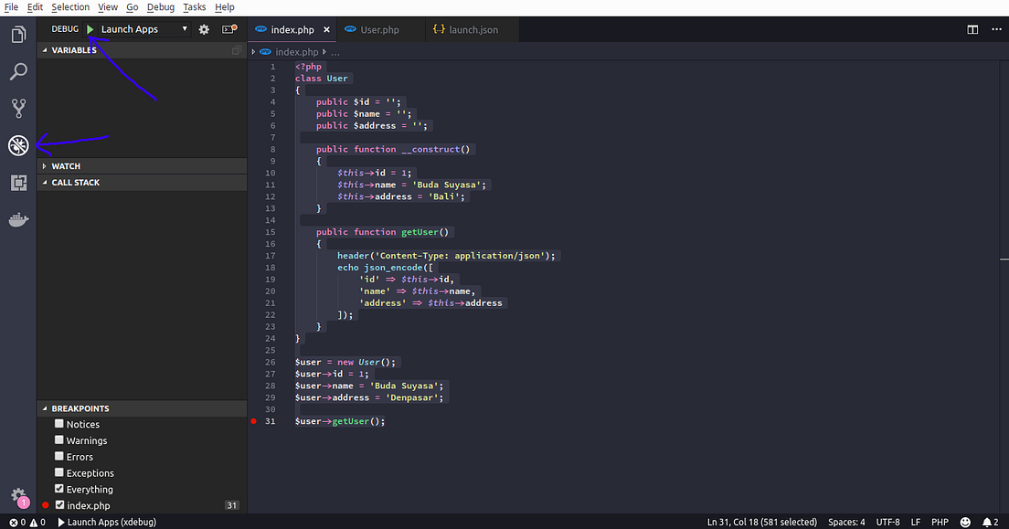 PHP Debugging Dengan XDebug & Visual Studio Code | by Buda Suyasa | HookiGroup | Medium