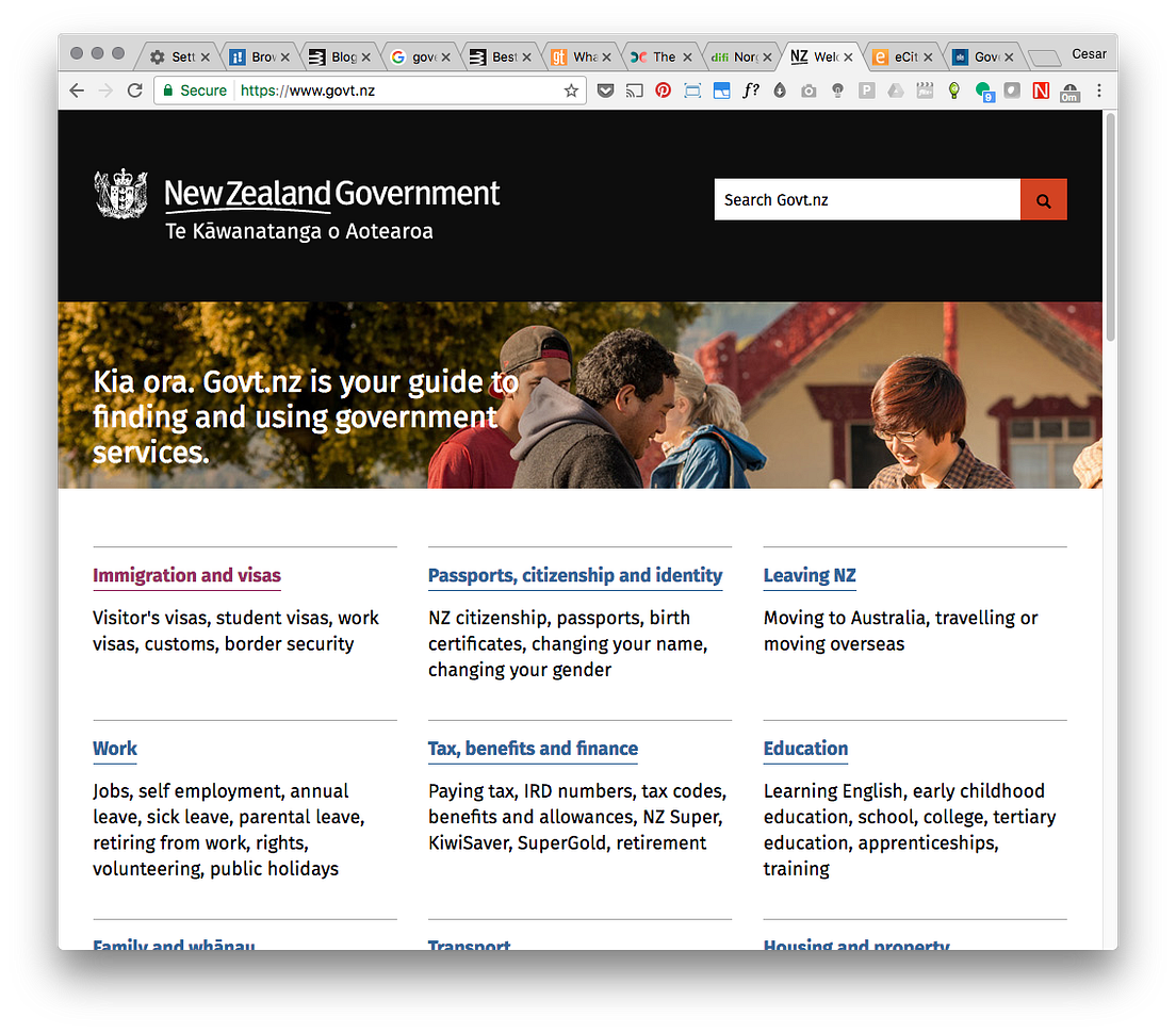 5 Sitios web de gobierno pensados en sus usuarios | by Cesar Leon | Medium