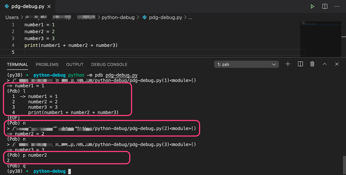 4 Ways to Debug Your Python Code without IDE | The Startup