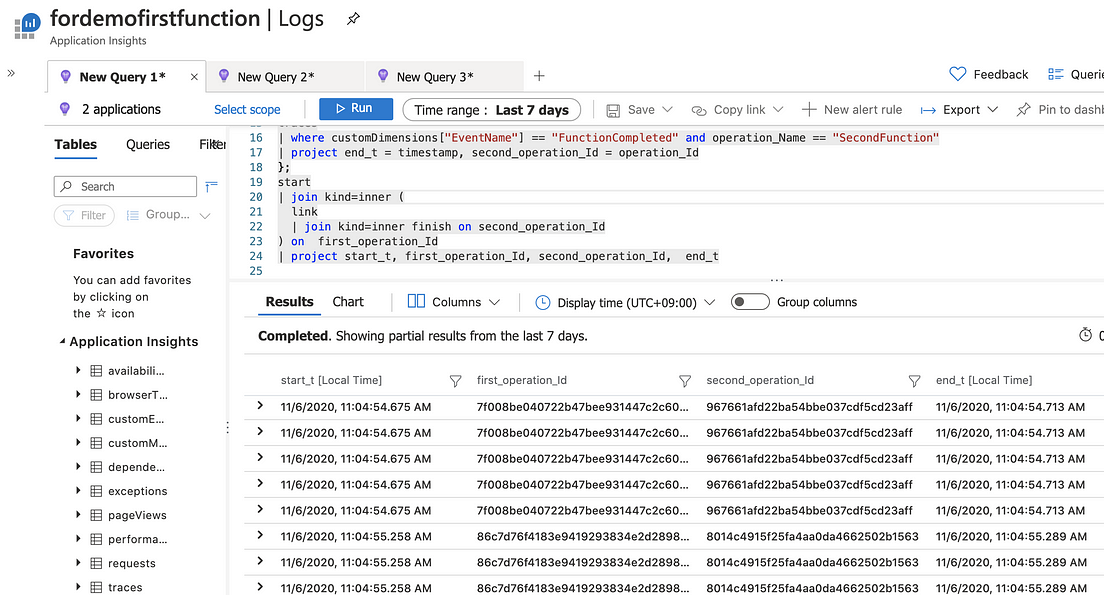 Calculating End To End Latency For Eventhub Triggered Azure Functions With App Insights By