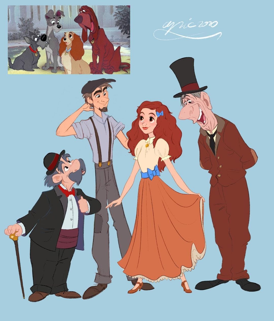 Disney Animals Brilliantly Reimagined as Humans | by Jack Shepherd | Medium