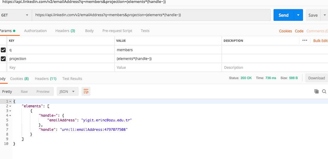 Linkedin Authentication And Fetching User Data From Api By Yiğit Kemal Erinç Medium