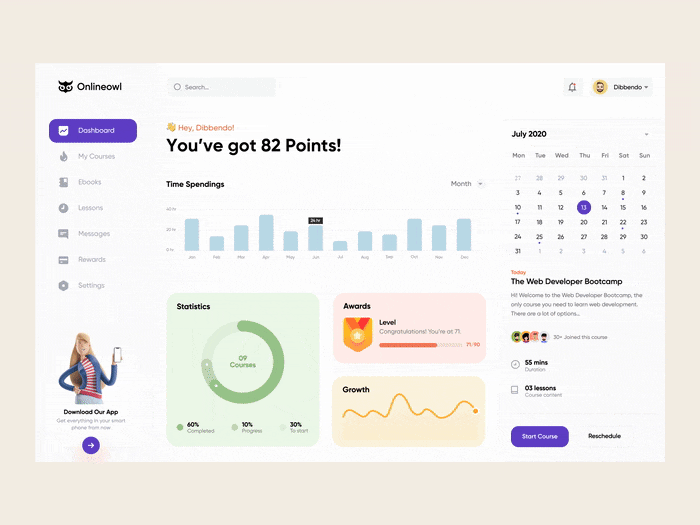 Website Dashboard UI Examples Inspiration 61 | TMDesign