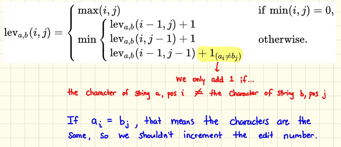 Understanding the Levenshtein Distance Equation for Beginners | by ...