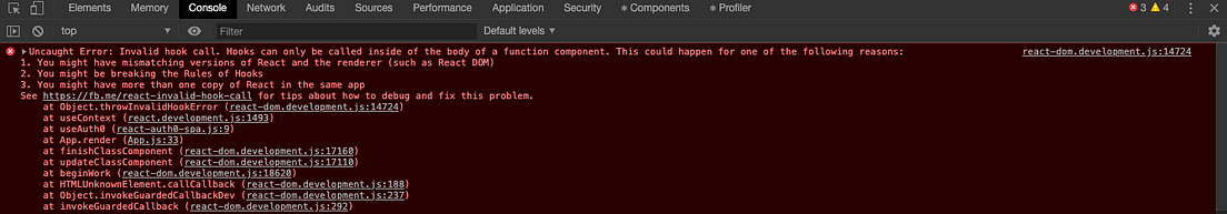 Reactjs How To Handle Invalid Hook Call Warning “uncaught