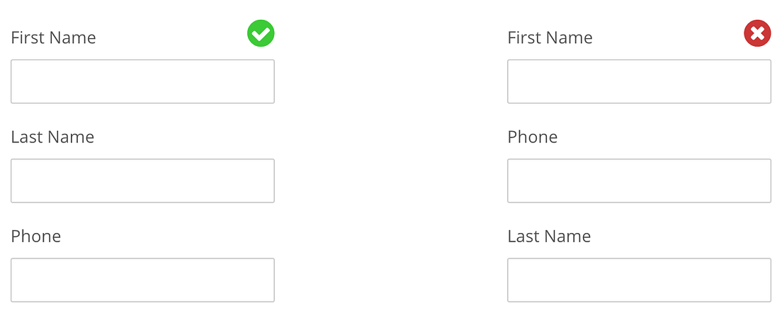A UX Design Guide For Great Forms | by Derrick McKeown | Medium