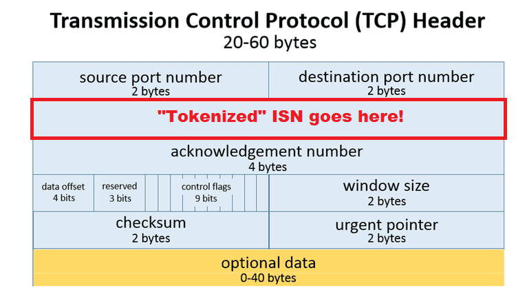 A Blueprint for Stopping DDoS Attacks Using “Tokenized” Fields in TCP ...