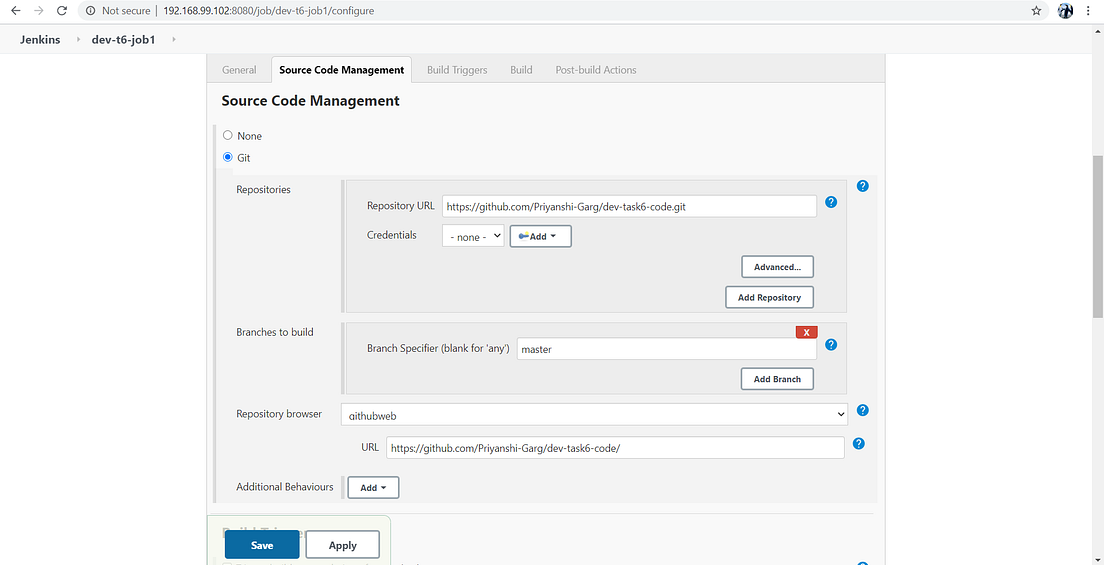 Devops Task 6 Ci Cd Pipeline Using Groovy By Priyanshi Garg Medium