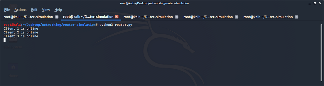 Creating a simple router simulation using Python and sockets | by ...