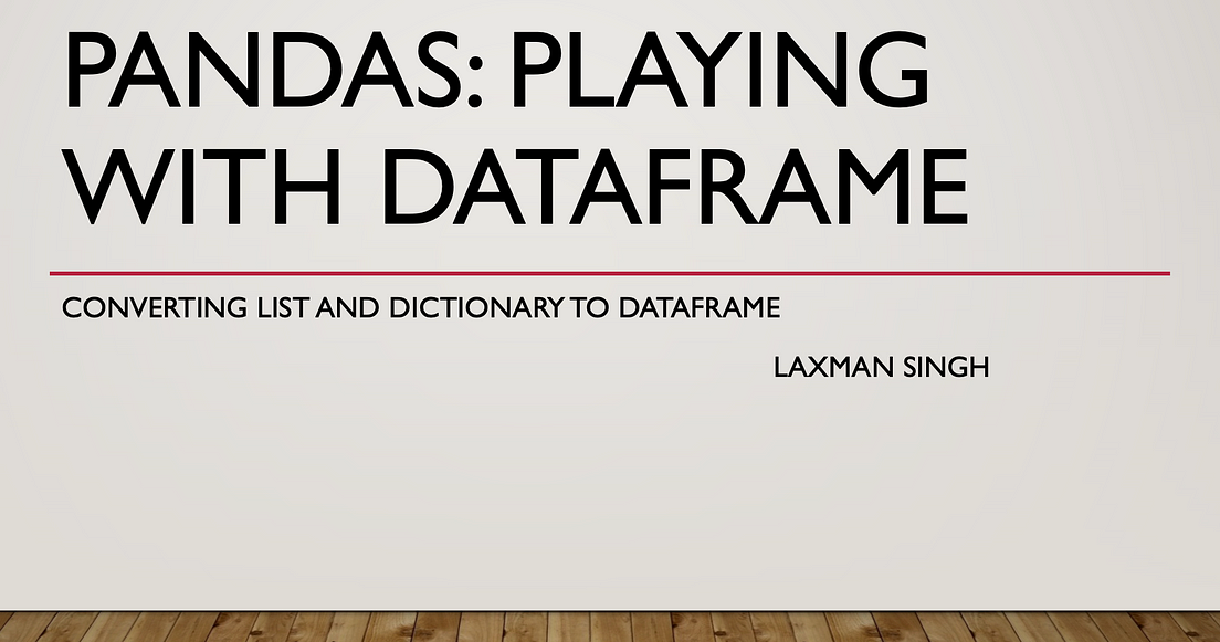 Pandas Playing With Dataframe Converting List And