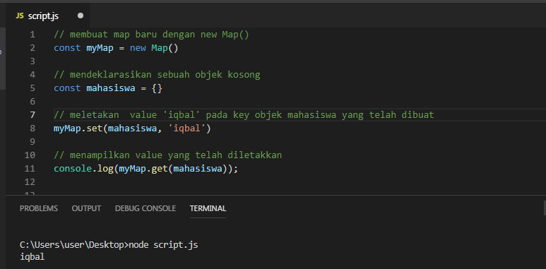 Penggunaan Map() untuk array dan objek pada Javascript. part#2 | by ...