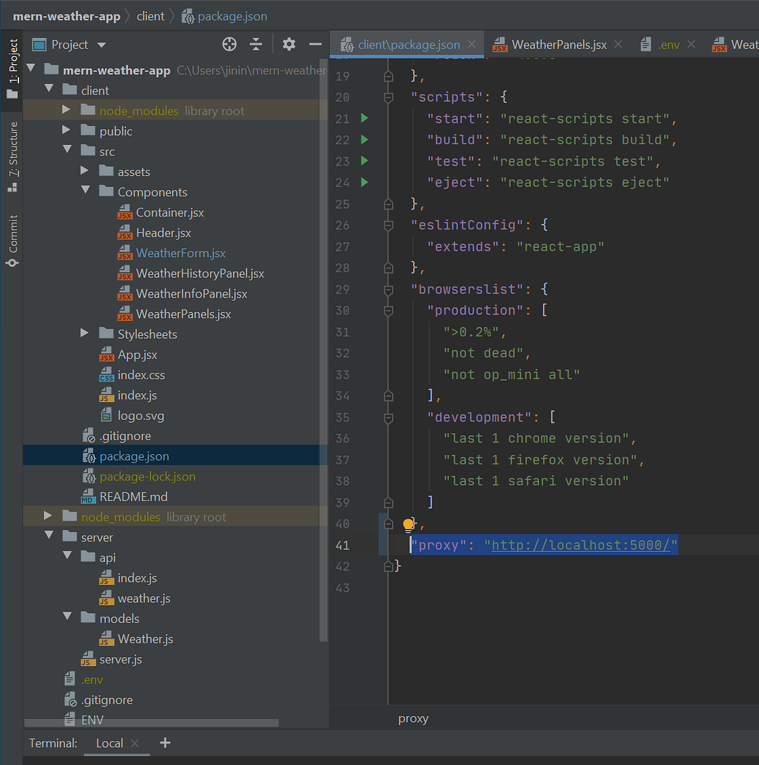 MERN Full-Stack Tutorial 2020 — Part 3 (connect frontend & backend ...