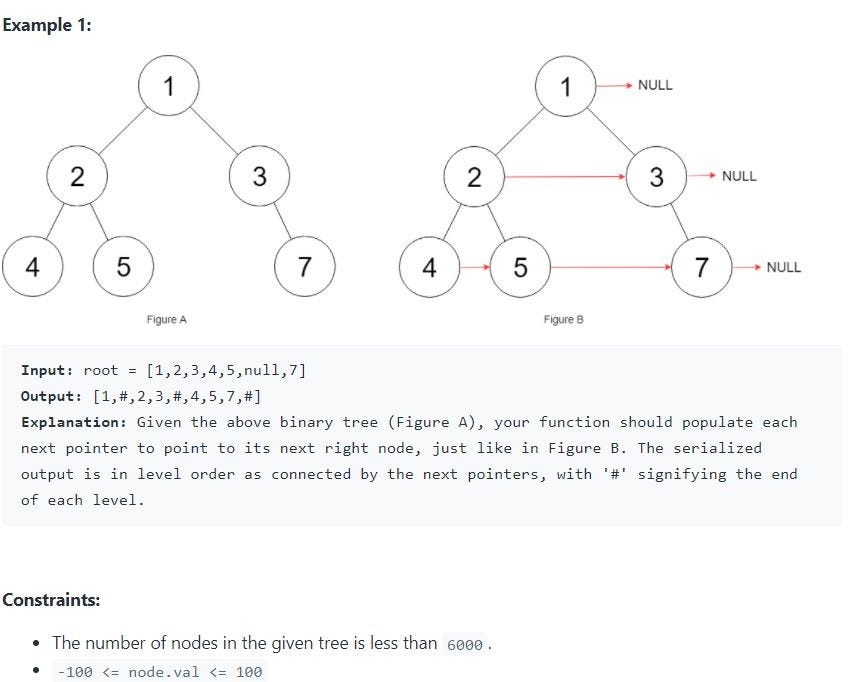 LeetCode : Populating Next Right Pointers in Each Node I and II ...