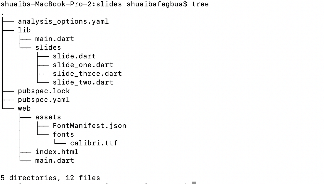 Flutter Thursday 10: Flutter for web — Building Presentation Slides using Flutter | by Shuaib ...