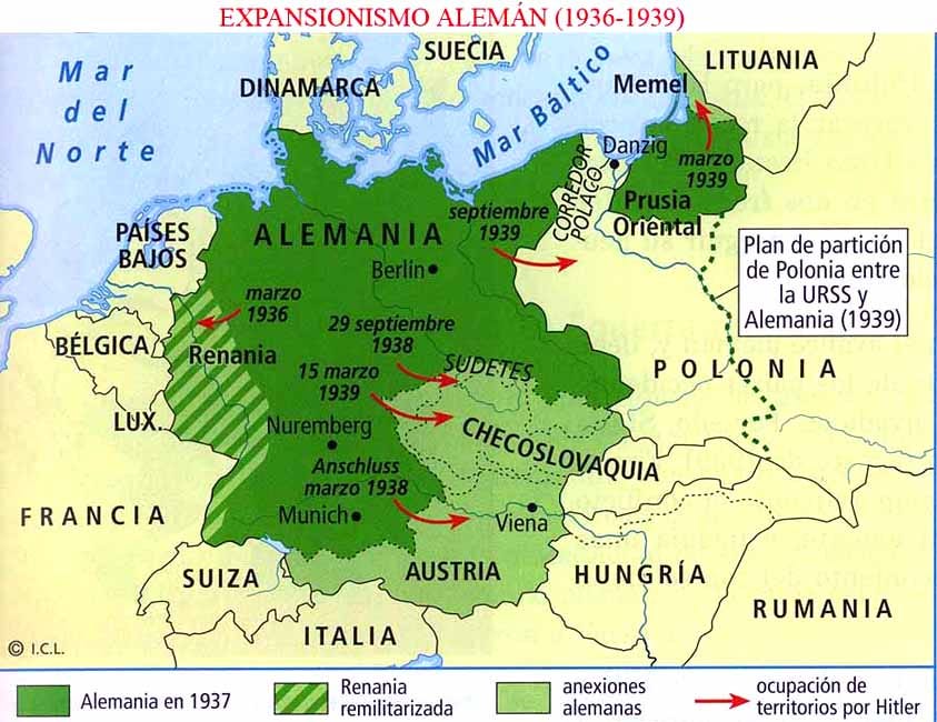 Fuentes NAZISMO. Los territorios | by fede | Medium