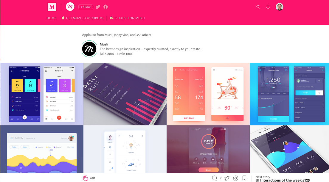 The Best Inspirational UI & UX Design Websites 👌 | by Julio Castellano ...