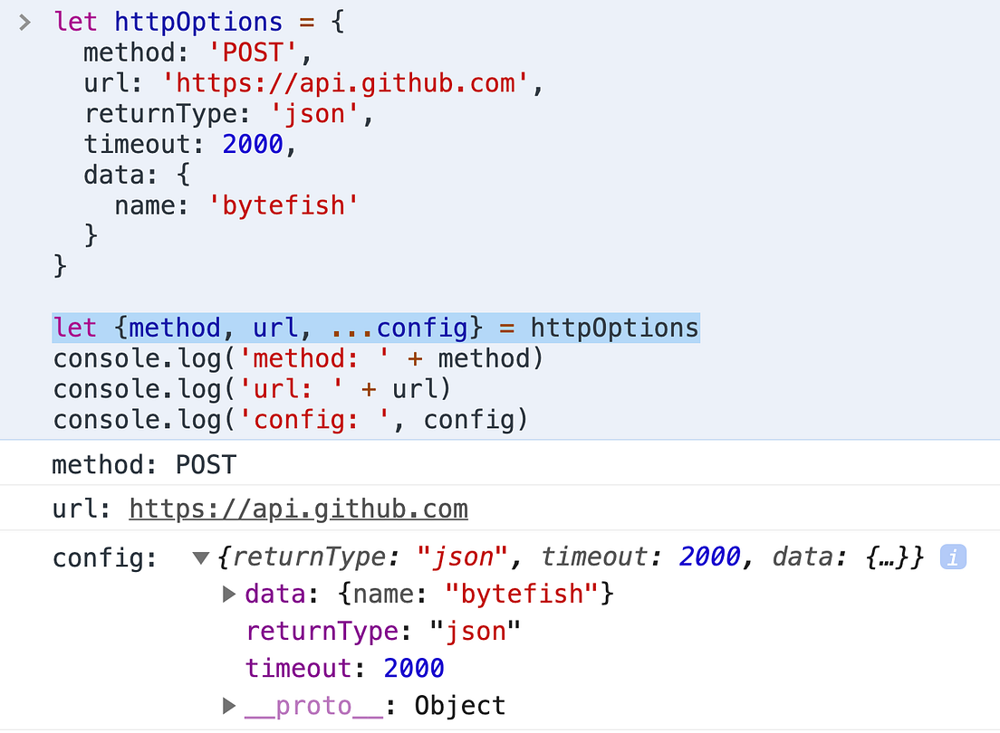 Usages of spread syntax and rest parameters in JavaScript. | bytefish ...