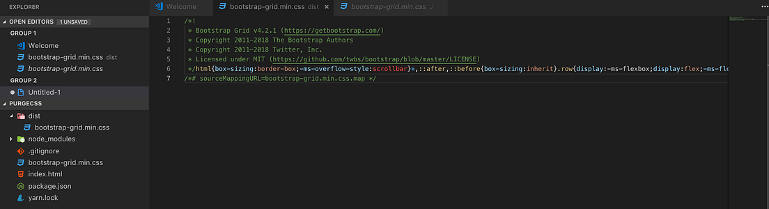Remove unused CSS styles from Bootstrap using PurgeCSS | by Nghia Pham | Dwarves Foundation | Medium