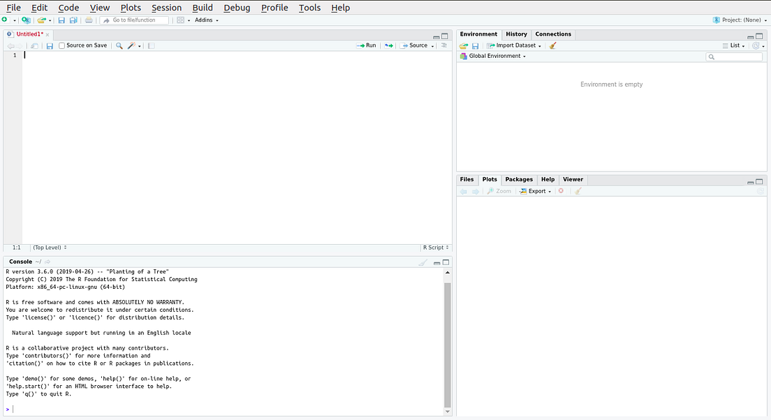 Linguagem R: Manual de primeiros passos com o RStudio | by Amanda ...