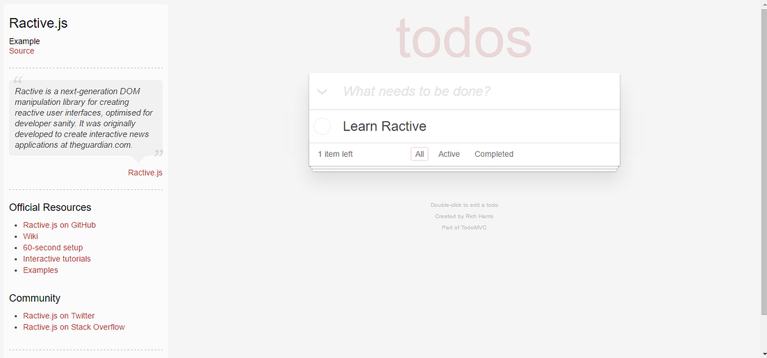 8 Resources to Learn Ractive JS. Ractive JS is a template-driven UI… | by Paddy lock | Medium