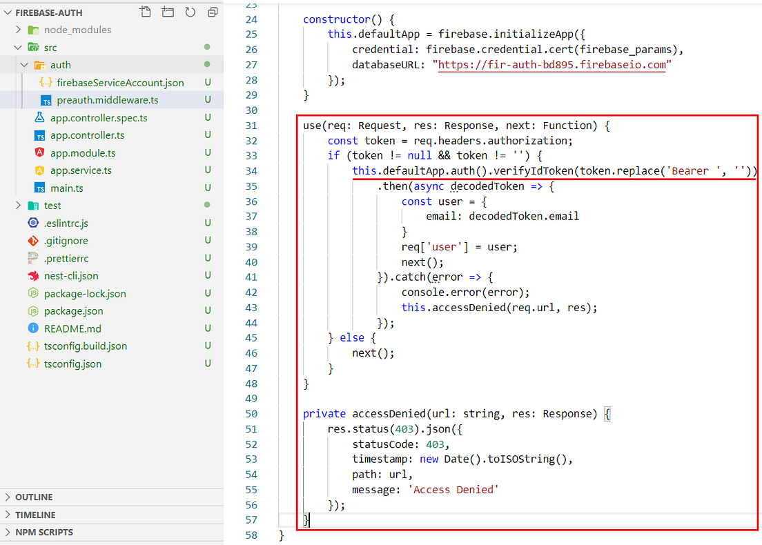 NestJs: Firebase Auth secured NestJs app | by Vikash Kumar | Nerd For Tech | Medium