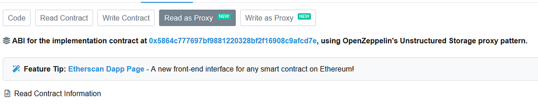 And Finally…. Proxy Contract Support on Etherscan. | by Enigmatic | Etherscan Blog | Medium