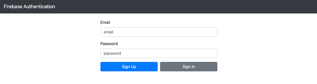 Firebase Auth with React and Typescript | by Brian Francis | Geek Culture | Medium