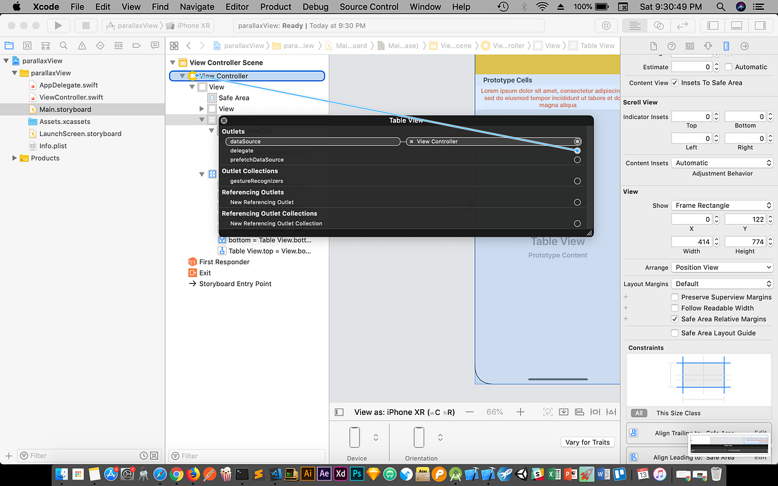 Parallax effect using NSLayoutConstraint in Swift 4 | by ANANTHA KRISHNAN K G | Medium
