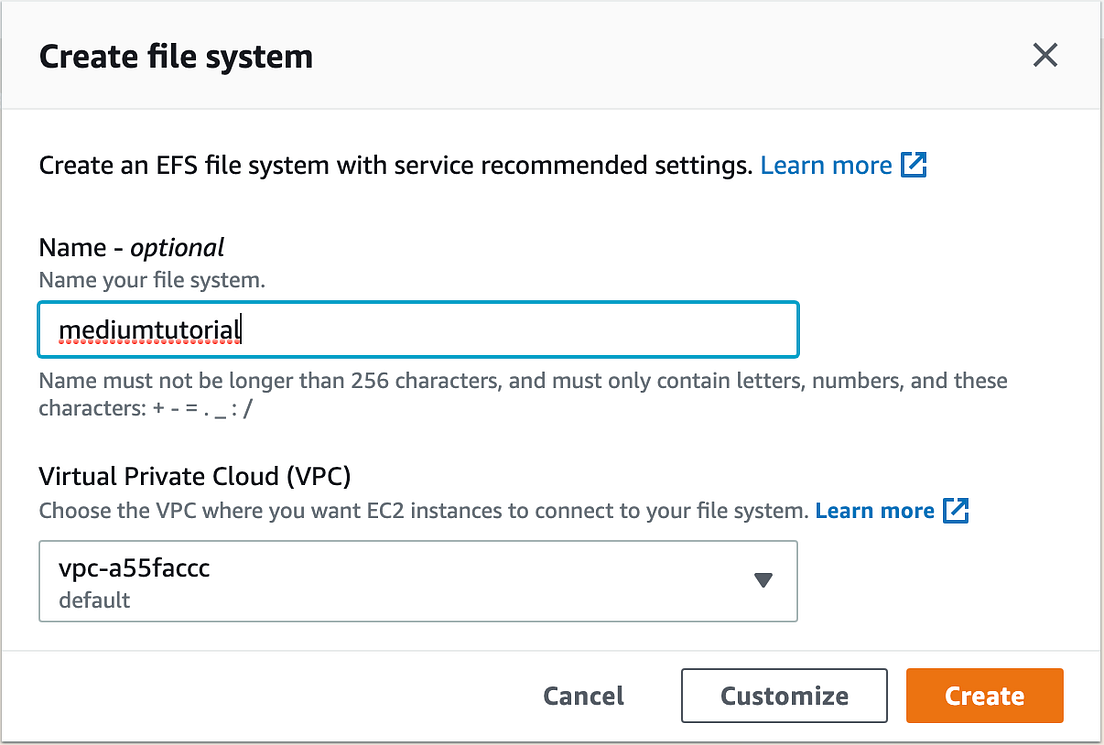 Mount NFS on AWS EC2 using Elastic File System (EFS) | by Michael ...