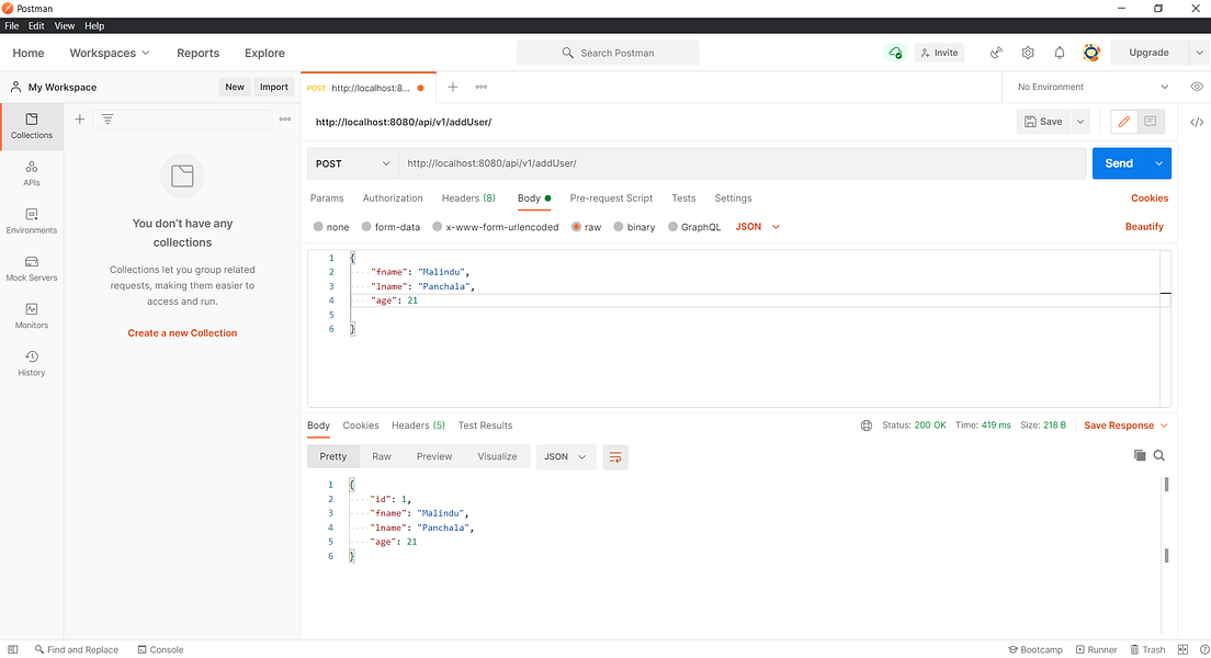 Building a simple RESTful API with Spring boot | by Malindu Panchala ...
