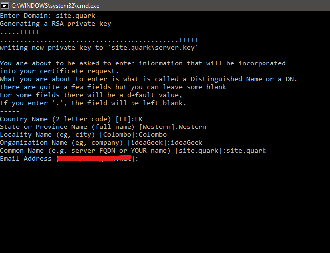 Creating Ssl Certificate For Xampp To Load Pages In Localhost Under Secure Connection By