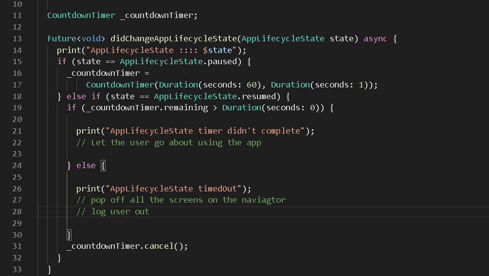 Flutter app inactivity timeout. A lot of mobile applications can… | by ...