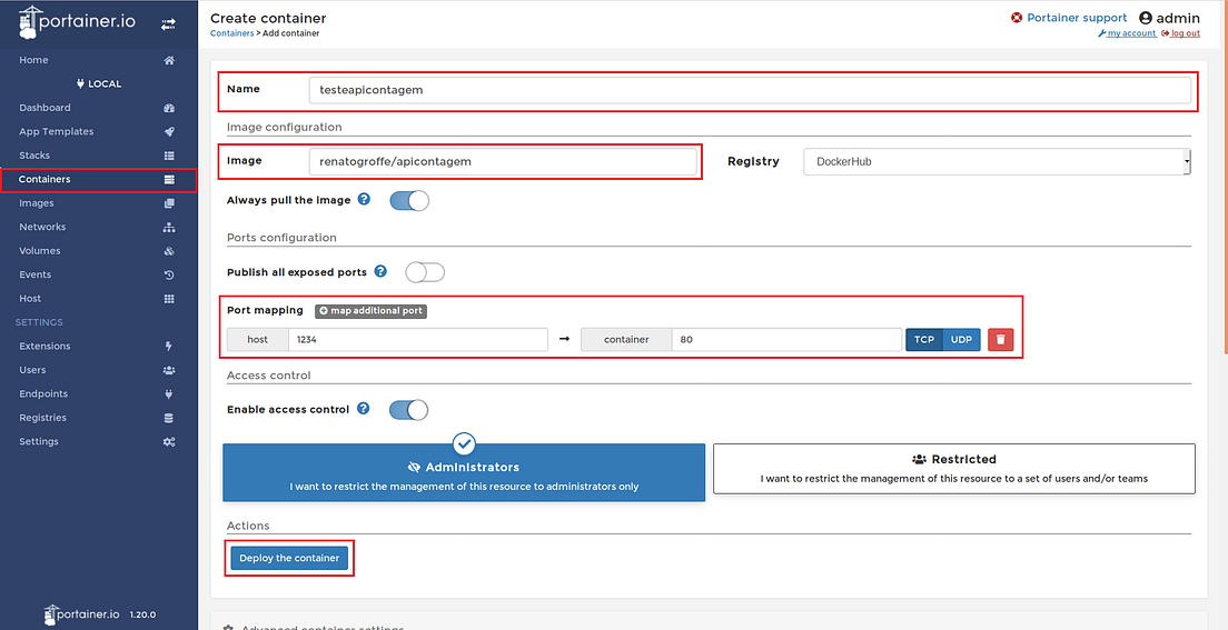Docker + Portainer: gerenciando containers a partir de um browser | by Renato Groffe | Medium
