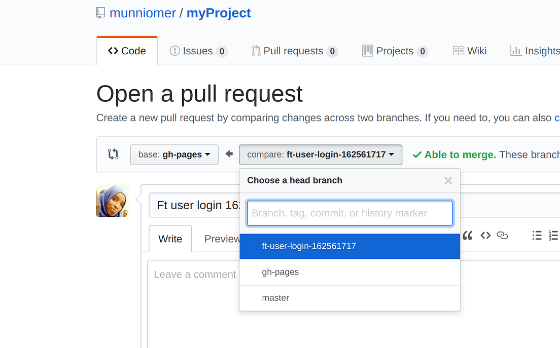 An Intro to Git and GitHub for Beginners Part III (Tutorial) | by Munira Omar | Medium