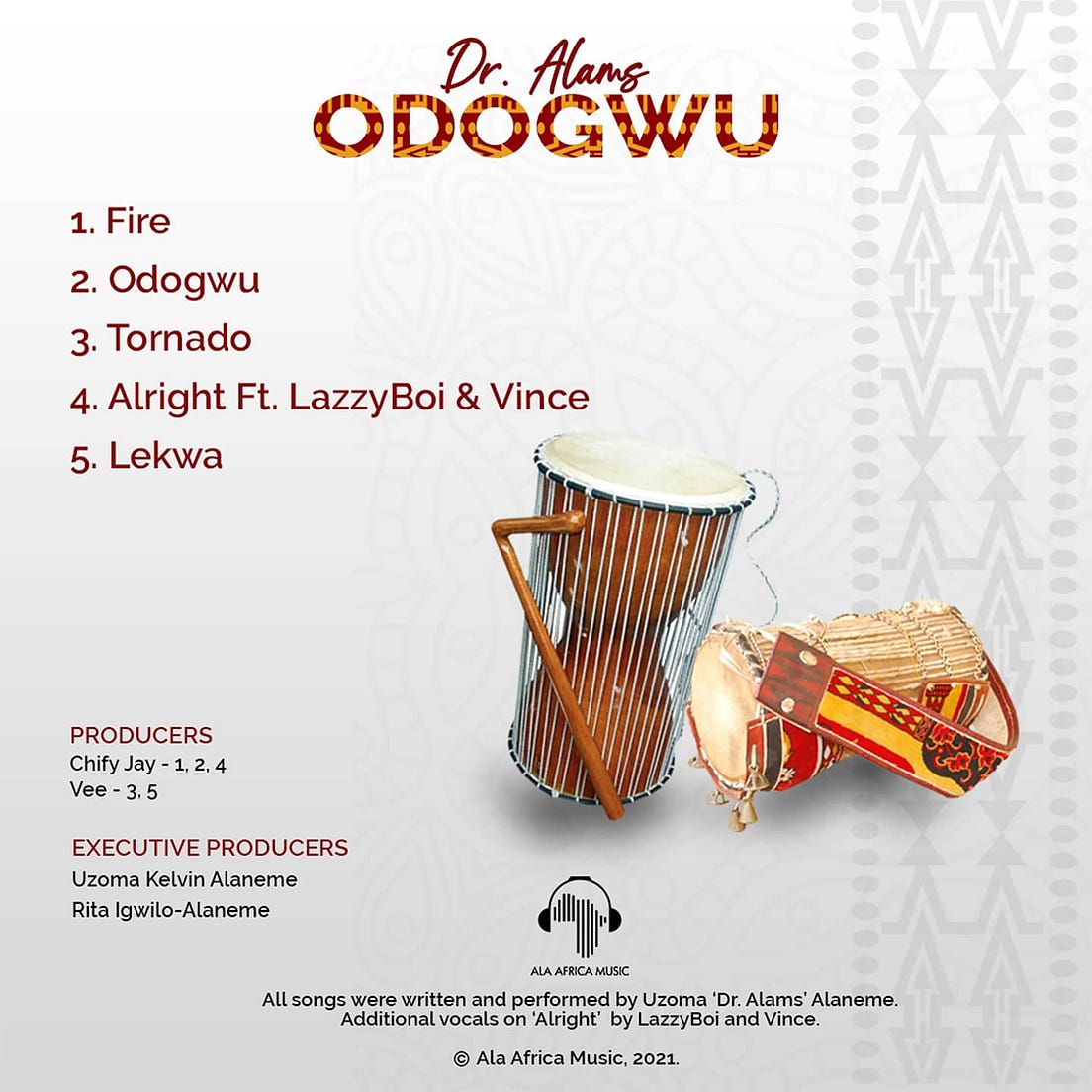 A Review of Odogwu EP By Dr Alams | by Emmanuel Daraloye | Medium