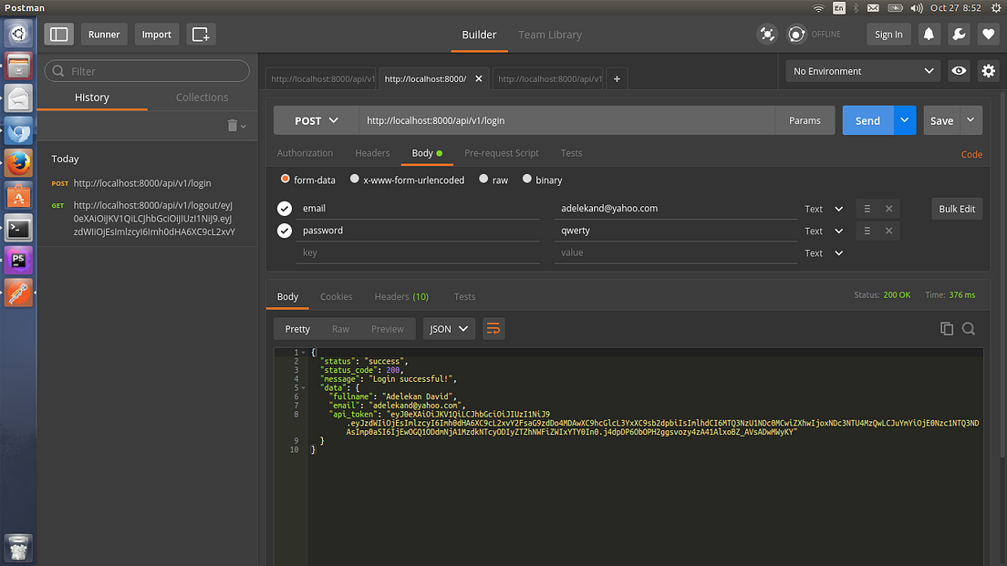 Laravel RESTful API Development, A Step By Step Approach (PART 1) | by ...