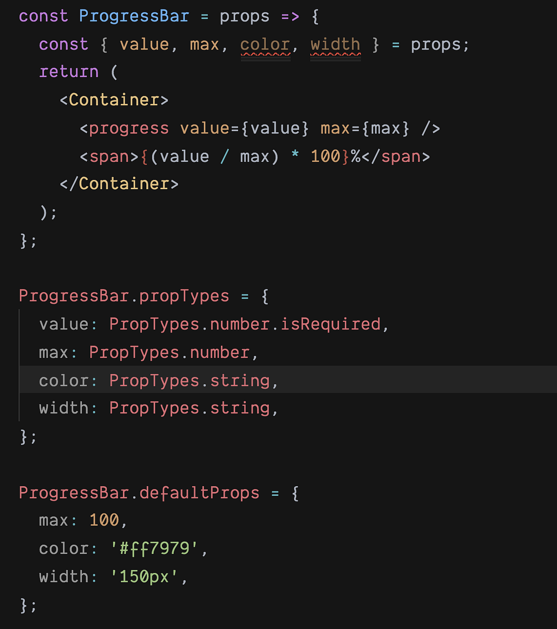 Building a Progress Bar component using ReactJS & Styled Components ...