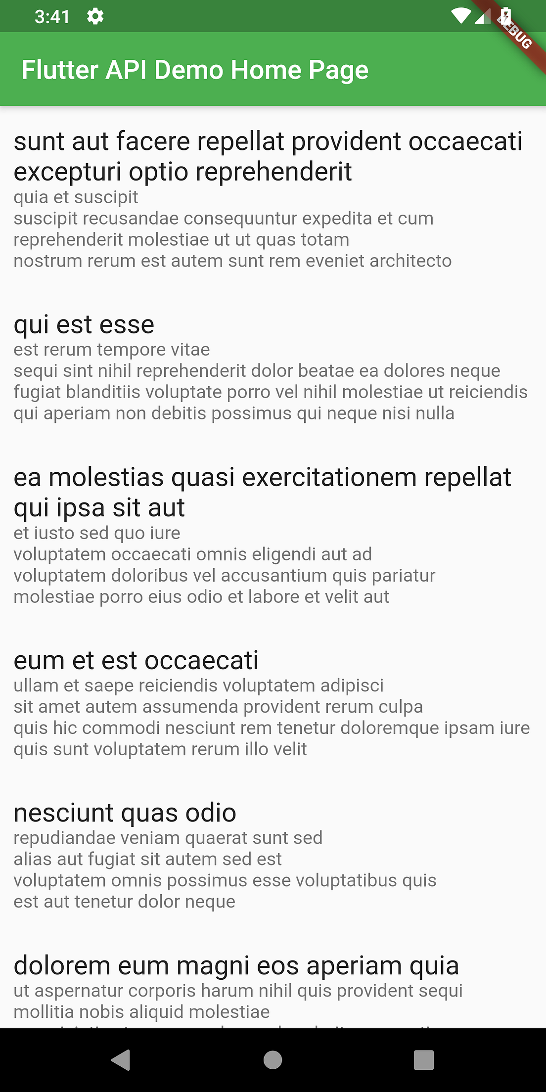 Rest API Calls in Flutter. A QuickStart Guide… | by Mushfiq Mahmud | Medium