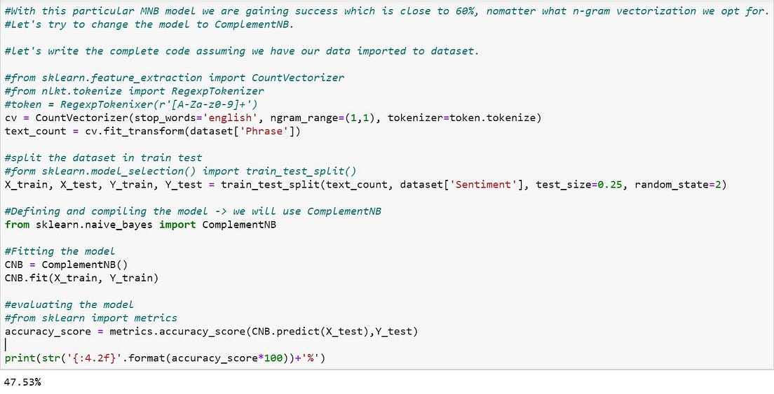 Sentiment Analysis: An Introduction to Naive Bayes Algorithm | by ...