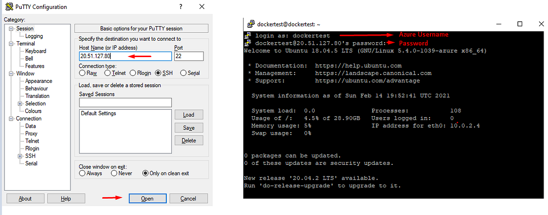 Install Docker on Azure Virtual Machine — Github -> Docker Hub -> Azure Deploy Pipeline Part 1 ...