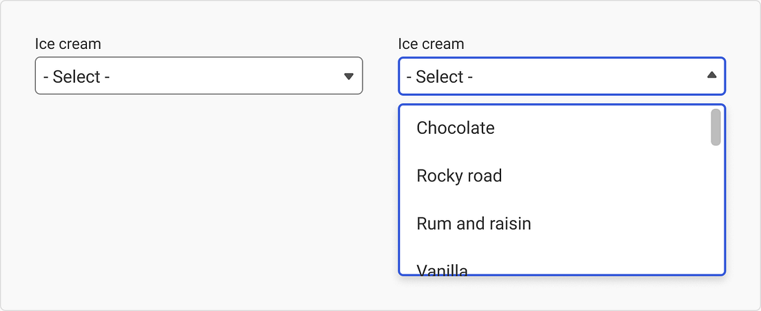 UI cheat sheet: dropdown field. Dropdowns get a lot of flak from the UI ...