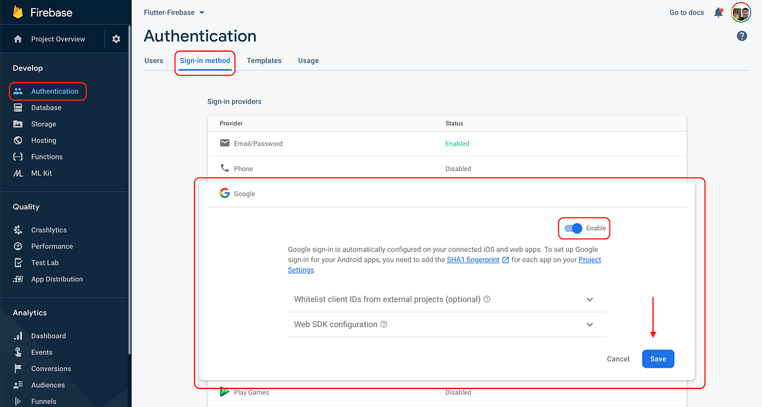 “Flutter” x “Firebase” (Authentication) | by Siratee K. | 🔥Firebase ...