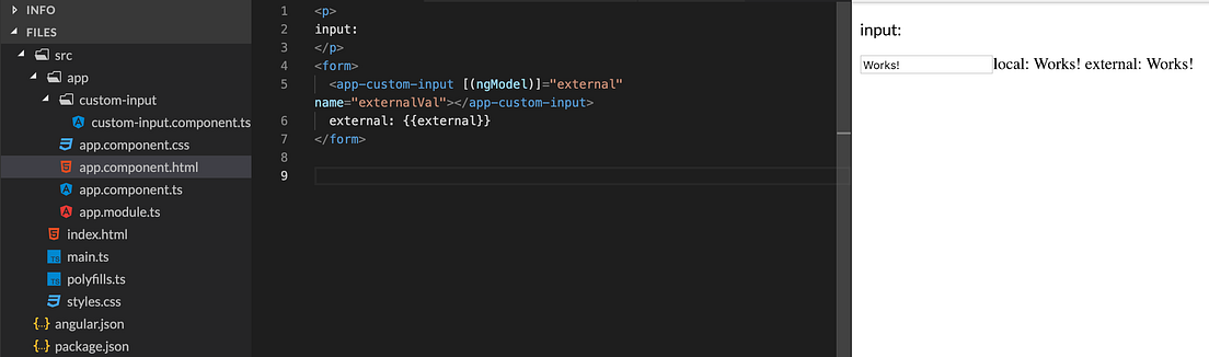 Implementing Control Value Accessor in Angular | by Majd Asab | Medium