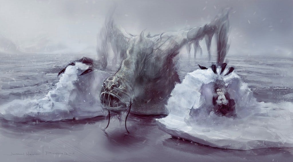 Qalupalik: The Monstrous Inuit Mermaid | by Yamuna Hrodvitnir | Medium