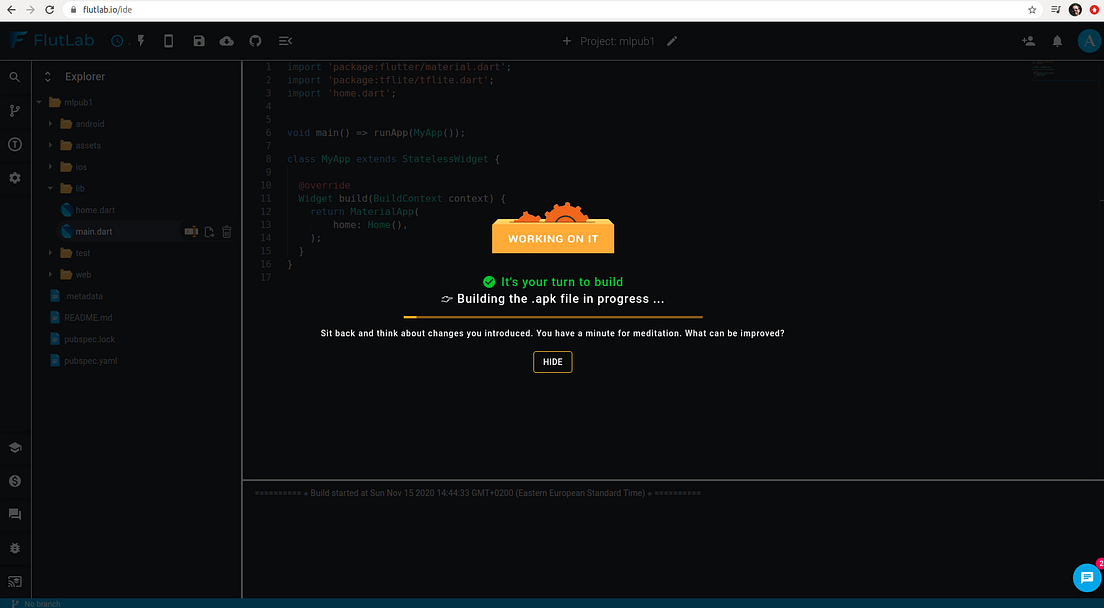 Deep Learning on Flutter. Initiation. | by Aleksey Drobnych | ITNEXT