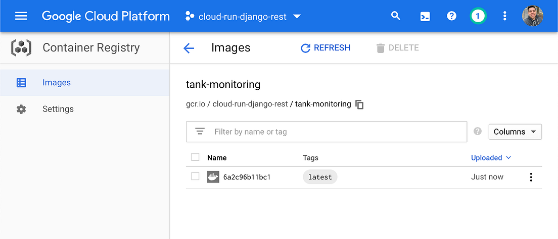 IoT Tank Monitoring Solution Part 1 — Build a Rest API using Cloud Run and Django Rest Framework ...