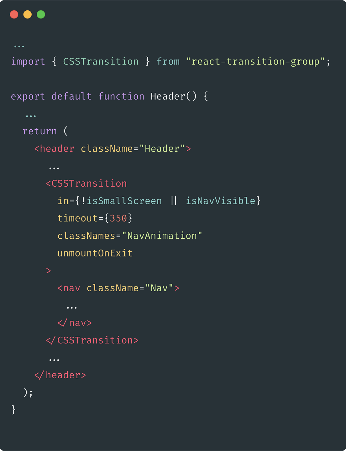 Responsive Header in React (feat. CSS Grid Layout, React Hooks and React Transition Group) | by ...